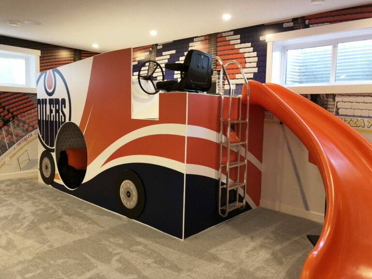 Oilers Fan Cave | Lifestyle Packages | Coventry Homes Edmonton